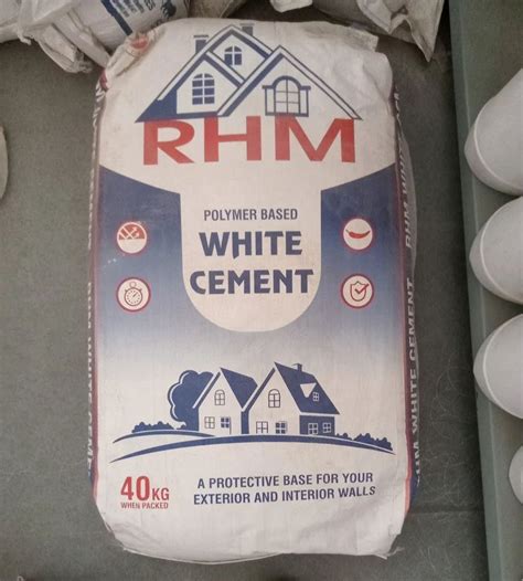 Rhm White Cement 40 Kg At ₹ 580bag In Jaipur Id 2854184869912