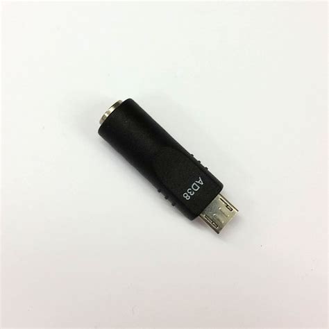 DC 3 5MM X 1 35MM FEMALE To MICRO USB ADAPTER 5V SMARTPHONE ANDROID TABLET