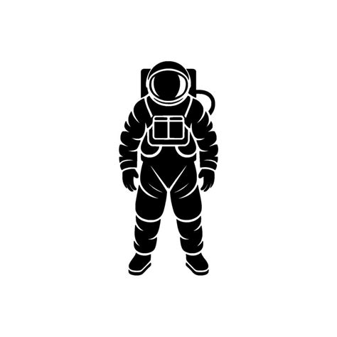 A Illustration Of A Astronaut In A Full Suit Standing Upright 74075466
