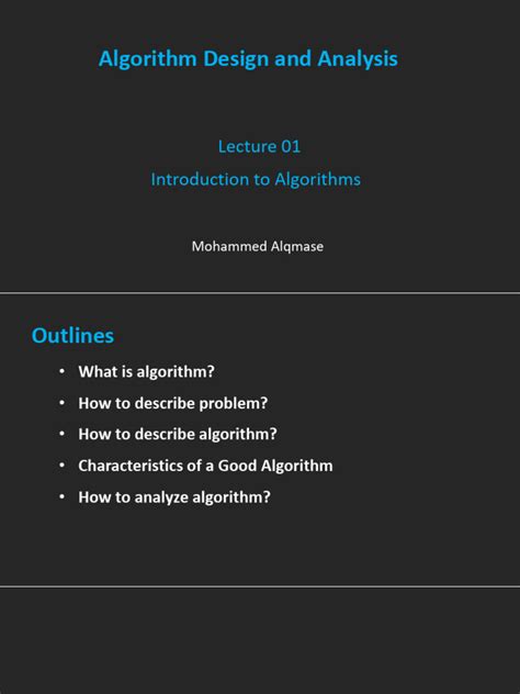 Lecture01 Introduction To Algorithms Pdf Algorithms Mathematical Logic