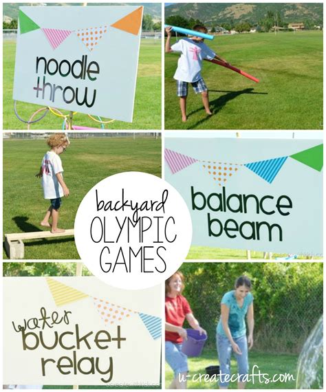 Diy Backyard Olympic Games U Create