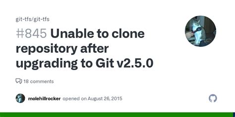Unable To Clone Repository After Upgrading To Git V250 · Issue 845