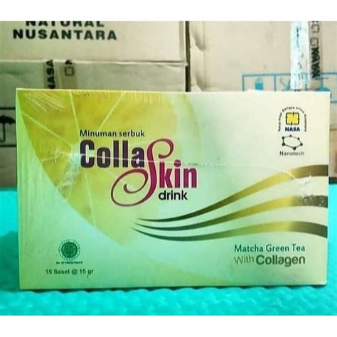 Jual Colla Skin Drink Matcha Green Tea With Collagen Nasa Shopee