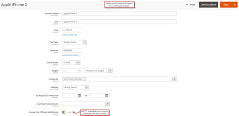 Magento 2 Out Of Stock Notification Extension Enable Stock Alerts