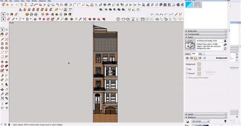 How To Make An Architectural 2d Elevation In Sketchup