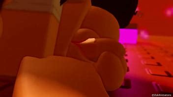 Checkered Bunny Lady Gets DP Ed Roblox Animation XNXX COM