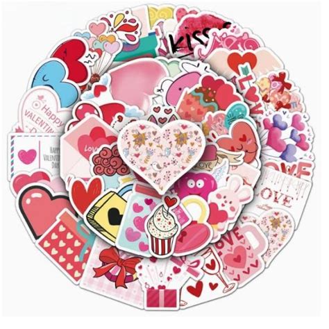 Wholesaler Valentines Day Stickers For Window Decoration