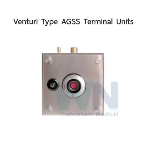 Venturi Type Agss Terminal Units Wannakarn Medical เครื่องมือแพทย์ เครื่องวัดน้ำตาล เครื่อง