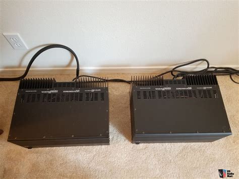 2 Adcom Gfa 565 Monoblocks Near Perfect Condition Professionally Recapped With Original