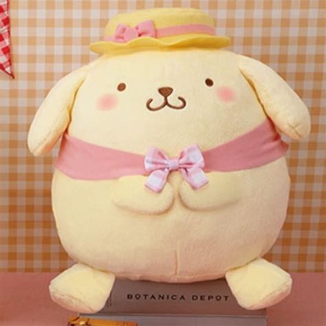 Yahooオークション サンリオ ポムポムプリン ピクニックbigぬいぐる