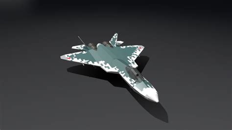 Sukhoi Su 57 3d Models Sketchfab