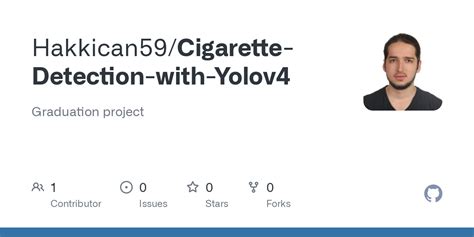 Github Hakkican59 Cigarette Detection With Yolov4 Graduation Project
