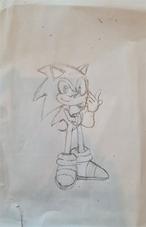 Sonic Fan Skatch By Eghosa94 On Newgrounds