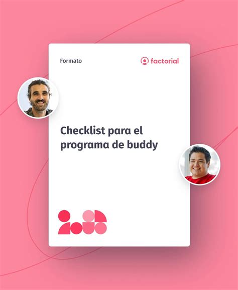 Descarga El Checklist Para El Programa De Buddy