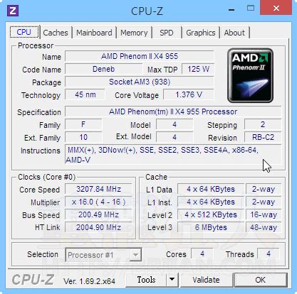 CPU Z 專業 CPU主機板記憶體電腦硬體資訊檢測工具 重灌狂人