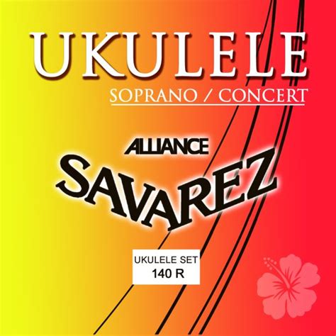 Coast Music Online Ukulele Strings Soprano Concert 140r Alliance Full