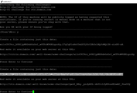 Lets Encrypt San Certificate Virtual Hawkcom