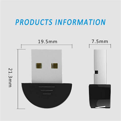 Draadloze Usb Bluetooth Adapter 5 0 Voor Computer Vicedeal