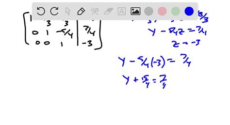 Solvedeach Augmented Matrix Is In Row Echelon Form Assume That The