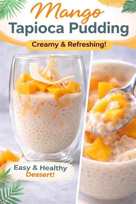 Delicious Mango Sago Coconut Milk Dessert Cups Youll Love