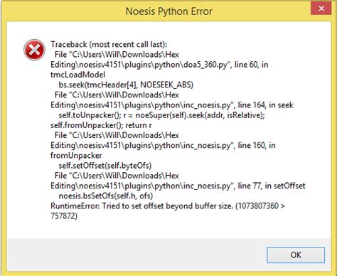 Noesis Error Doa5lr Adult Gaming Loverslab