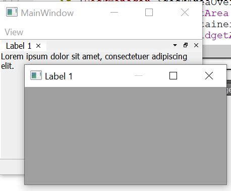 Can Not Re Attach Tab Widget To Previous Position After Floating Issue Githubuser Xffff