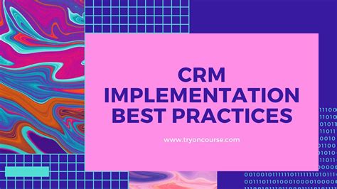 crm best practices a 5 step plan for success [infographic]