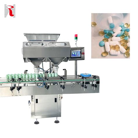 Automatic Capsule Tablet Electronic Vibrating Counting Machine For