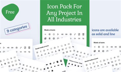 General Icon Pack Icons For Any App Project In All Industries Figma