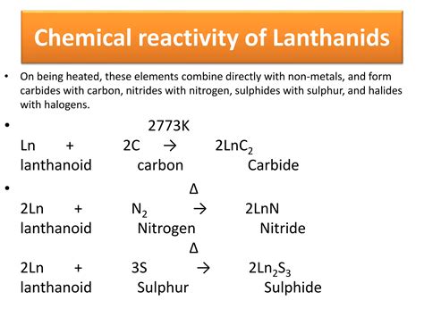 F Block Element Pptx