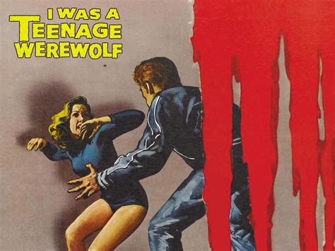 I Was A Teenage Werewolf Poster