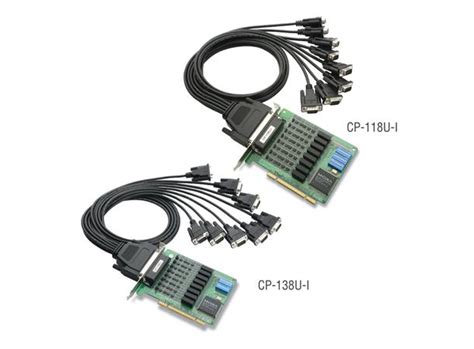 Moxa Cp 138u I T 8 Port Rs 422 485 Async Pci 921 6kbps Webshop Hatteland Technology Sweden