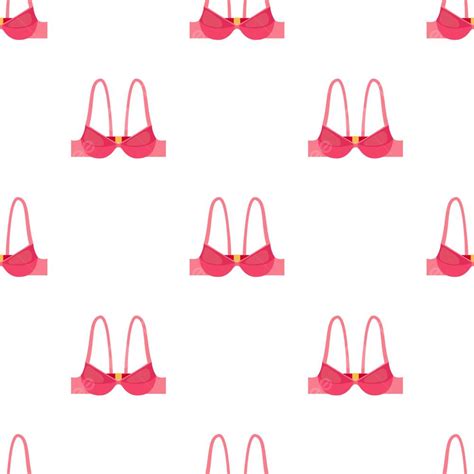 Pink Bra Pattern Seamless Background Texture Repeat Wallpaper Geometric
