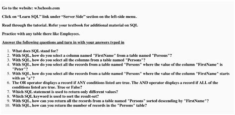 Solved What Docs Sql Stand For With Sql How Do You Select