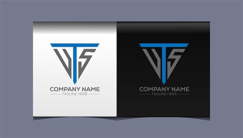 Premium Vector Vts Initial Modern Logo Design Vector Icon Template