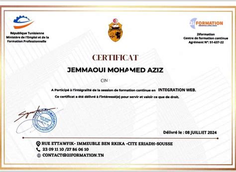 Med Aziz On Linkedin Symfony Angular Webdevelopment Certification