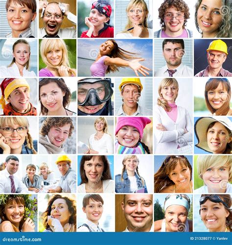 Vulgar Carbón Jardín Rostros De Diferentes Personas Del Mundo Molino Cooperar Matón