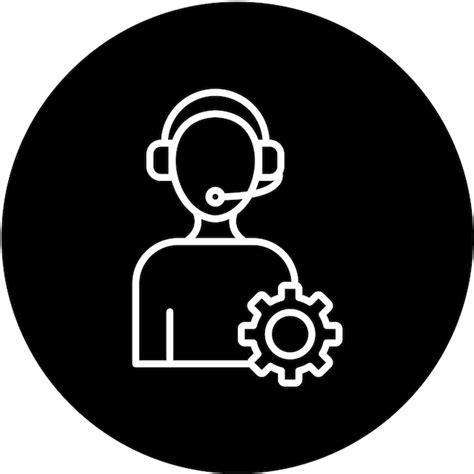 Premium Vector Technical Support Icon Style Premium Vector Technical Support Icon Style