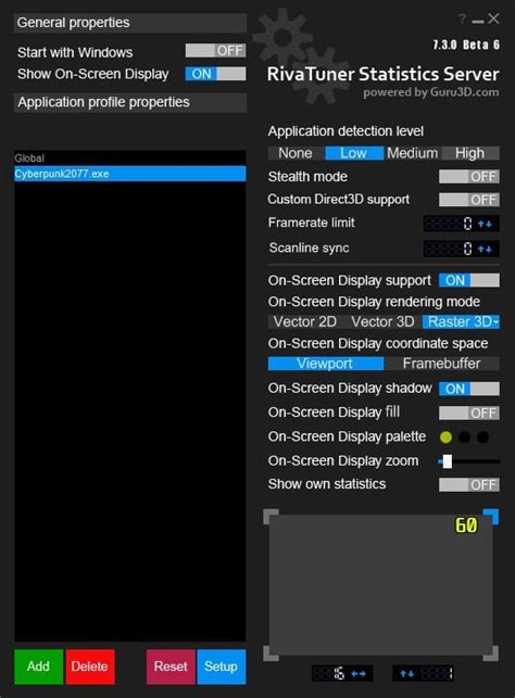 Rtss Layout For Cyberpunk 2077 Mybyways