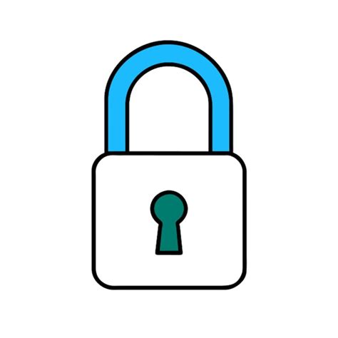 Padlock Symbolizing Secure Connections Or Encrypted Data Icon Premium Ai Generated Vector