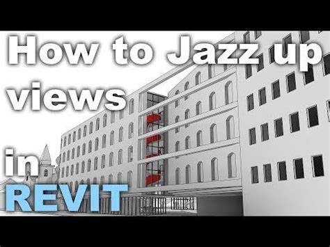 How To Jazz Up Hidden Line Views In Revit Tutorial YouTube Revit Tutorial Building