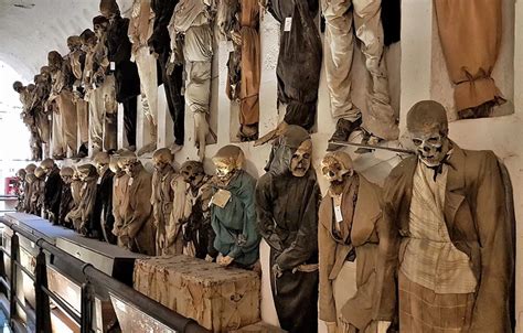 The Mummies Of Palermo In The Capuchin Crypt