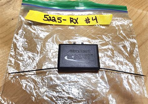 Astrostart 5225 Rx E Xrt Antenna Receiver Rss 5225 2 Way Lcd Remote Black Unit Warranty