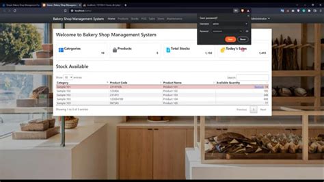 Simple Bakery Shop Management System In Php Mysql Campcodes
