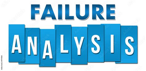 Failure Analysis Blue Professional Stock Illustration Adobe Stock