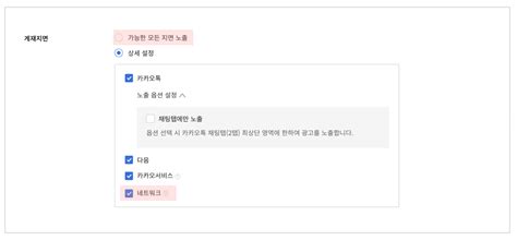 카카오 카카오비즈보드 게재지면 네트워크 확장 디지털트렌드코리아