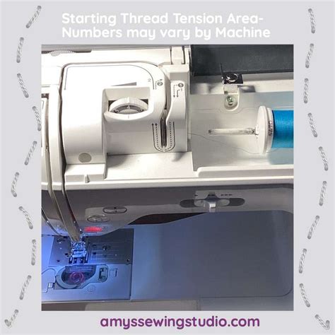 Sewing Machine Thread Tension Adjustment