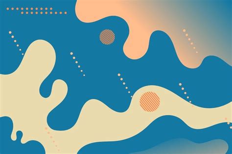 Premium Vector Gradient Blob Abstract Background