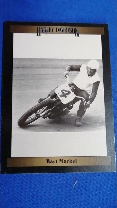 Harley Davidson Bart Markel Youtube