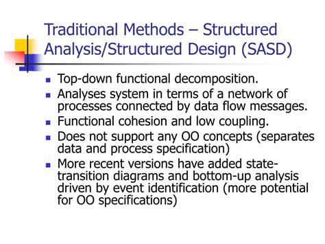 Ppt Object Oriented Systems Development Survey Of Structured Methods